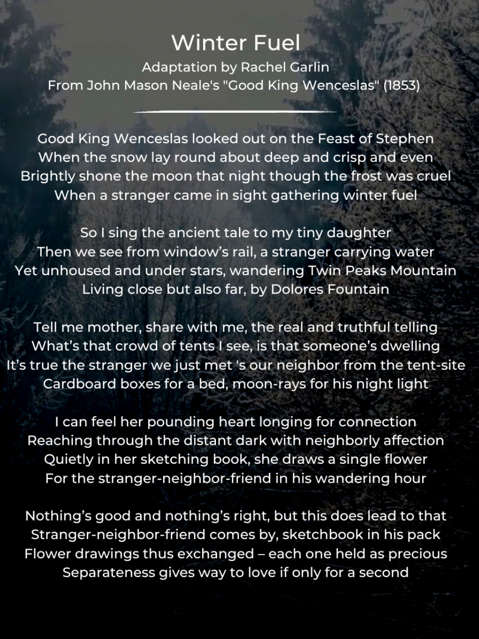 “Winter Fuel” Video Premier On Americana Highways | rachelgarlin.com